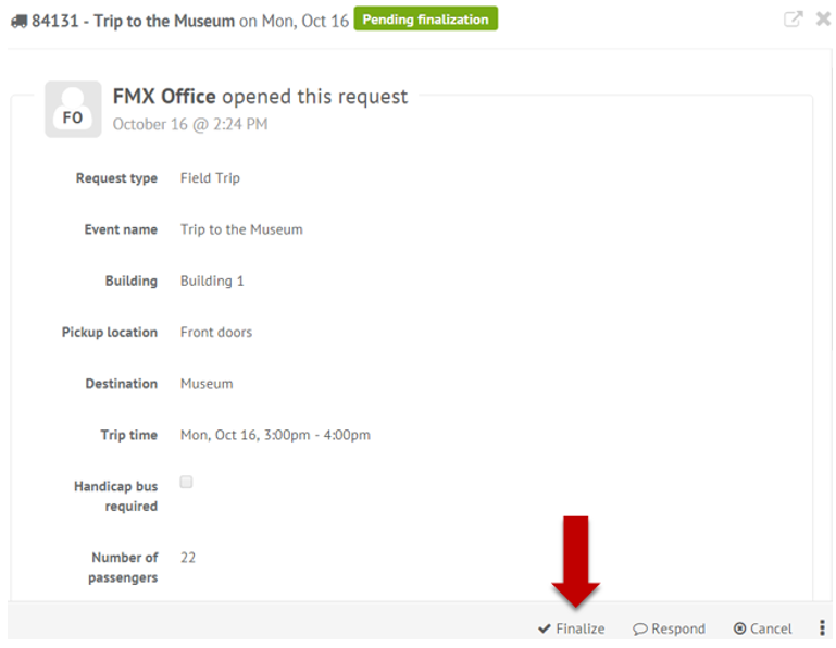 FMX Administrator Transportation Request Guide – Help Center ...