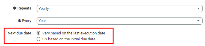 The Difference Between Varied and Fixed Due Date Options for Planned ...