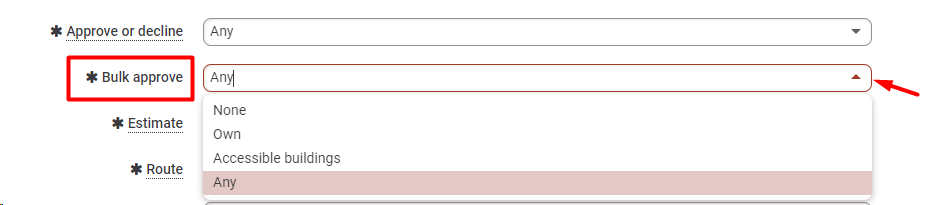 Bulk Approving Schedule Requests – Help Center - Facilities Management eXpress