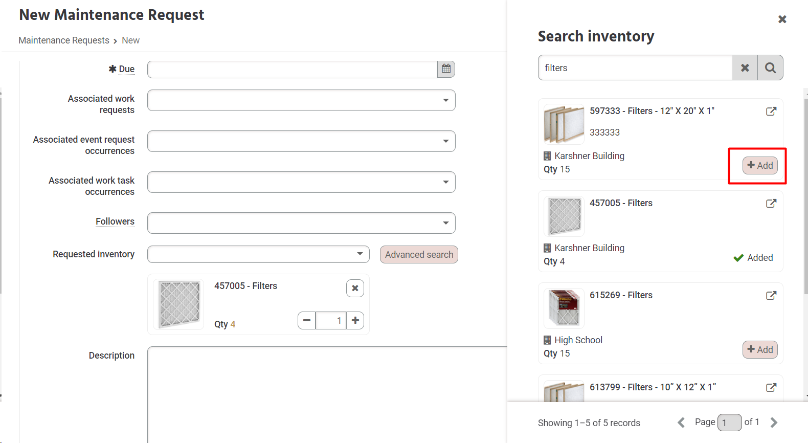 Inventory Images – Help Center - Facilities Management eXpress