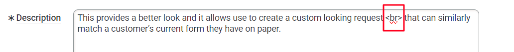 Read-Only HTML Formatting – Help Center - Facilities Management eXpress
