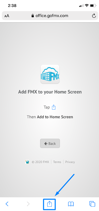 How to add an FMX Icon to Your Smartphone's Home Screen – Help Center ...