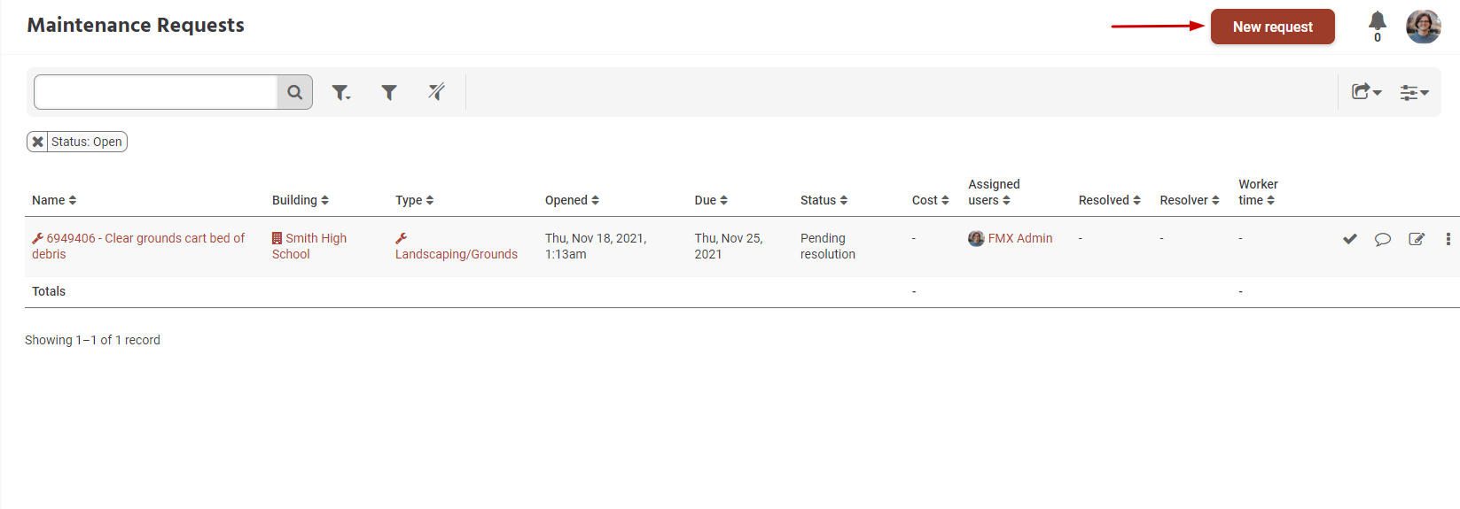 Creating a Maintenance Request – Help Center - Facilities Management ...